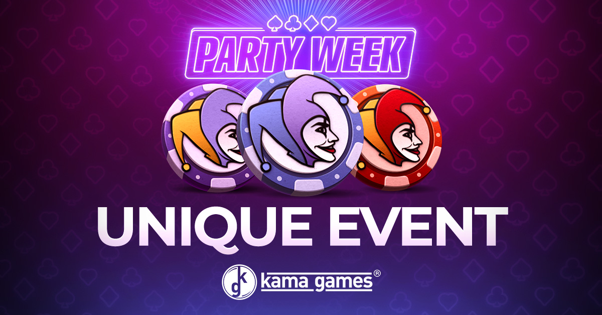KamaGames Kicks Off Latest In-Game Event, Party Week