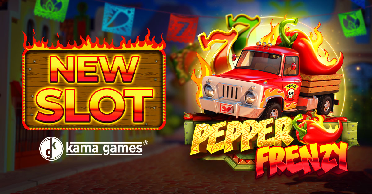 Pepper Frenzy Launch Adds Spice to Slots | KamaGames