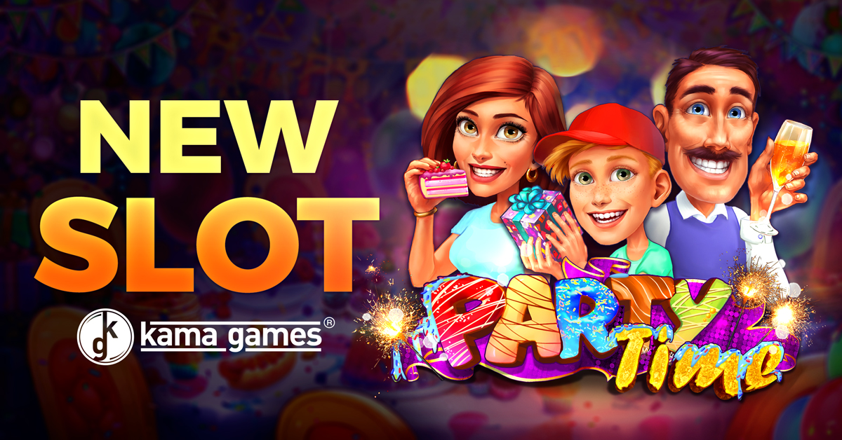 KamaGames Launches Party Time slot