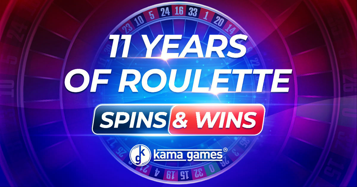 Celebrating 11 Years of Roulette Magic | KamaGames