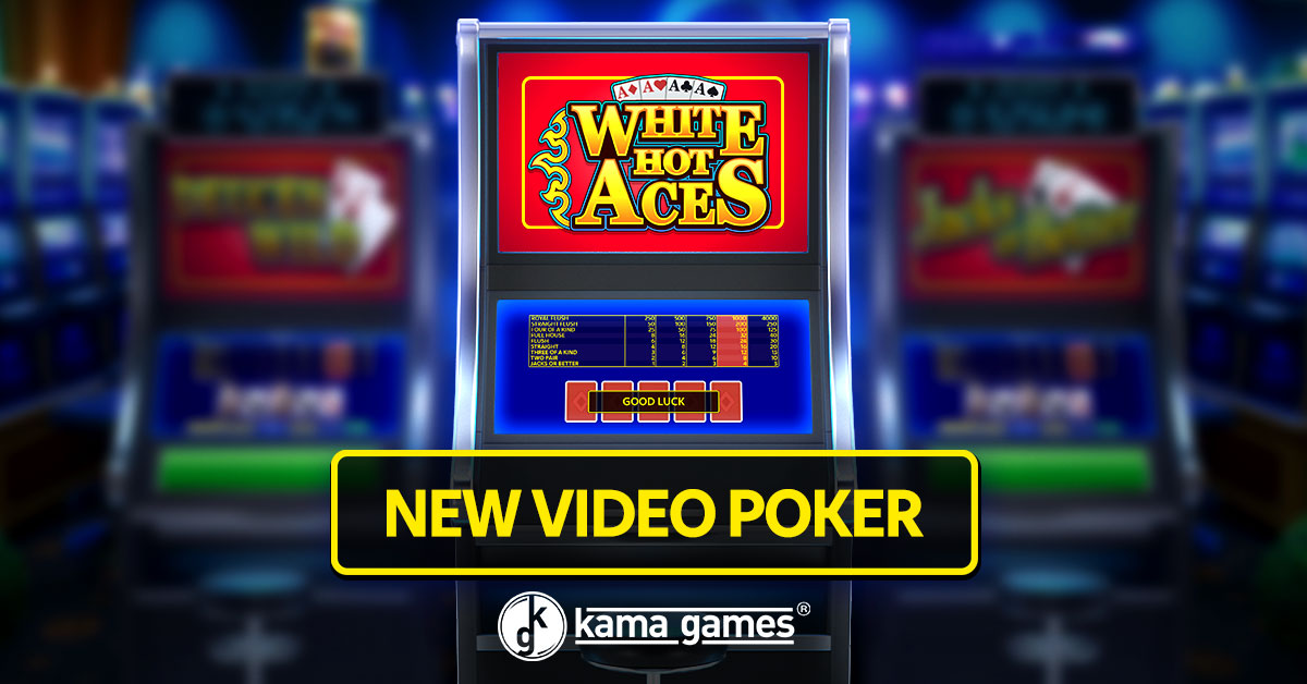 White Hot Aces Launches to Video Poker Portfolio | KamaGames